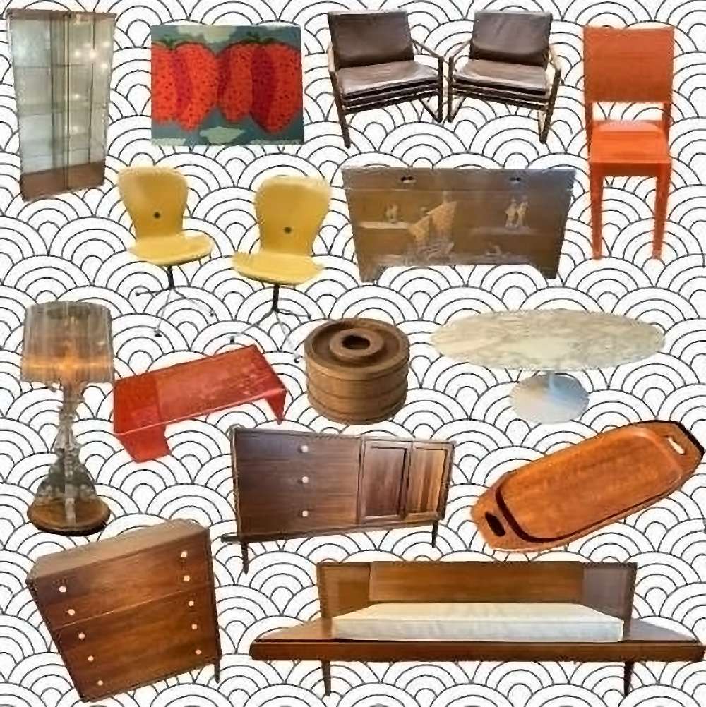 04/11 - Seattle Capitol Hill Estate Auction Mid Century Modern Designer